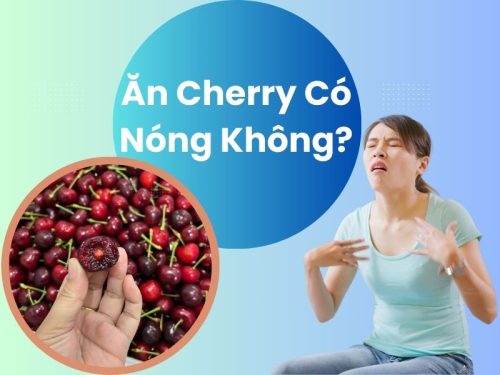 Ăn cherry có nóng không? Lưu ý cách ăn cherry an toàn